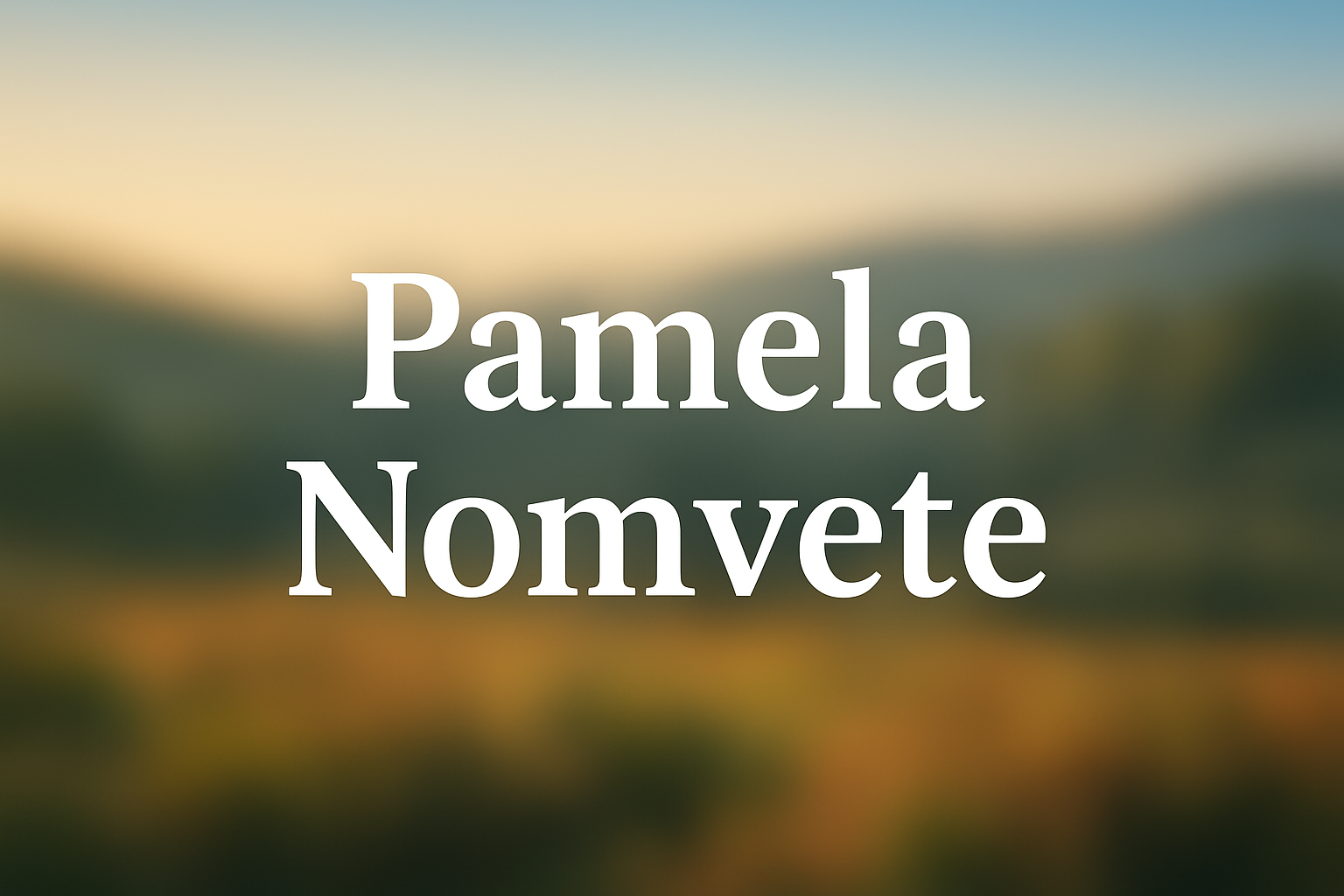 Pamela Nomvete: The Fearless Journey of a Resilient Actress Who ...