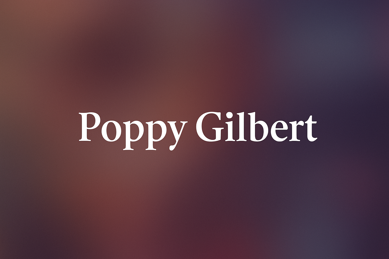 Poppy Gilbert: Rising Star of British Television and Theatre - Apexnews